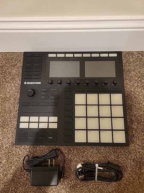 NATIVE INSTRUMENTS MASCHINE MK3 Drum Controller with USB Cable and ...