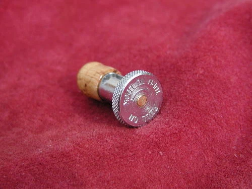 FUEL TAP PLUNGER pull on turn to lock + cork end England made BSA ...