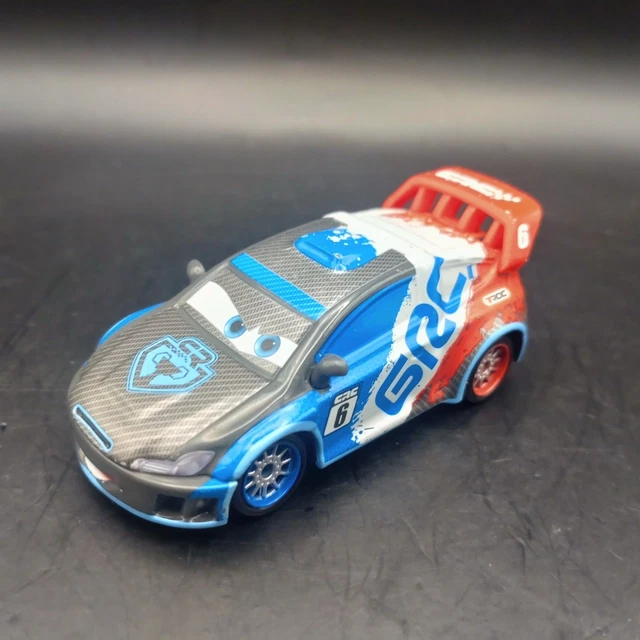 DISNEY PIXAR CARS Raoul Caroule Carbon Racers 1:55 Diecast Toy Car Rare ...