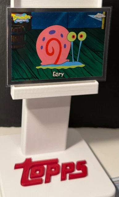 TOPPS CHROME SPONGEBOB Squarepants 2025 GARY the Snail Card #26 £9.99 ...
