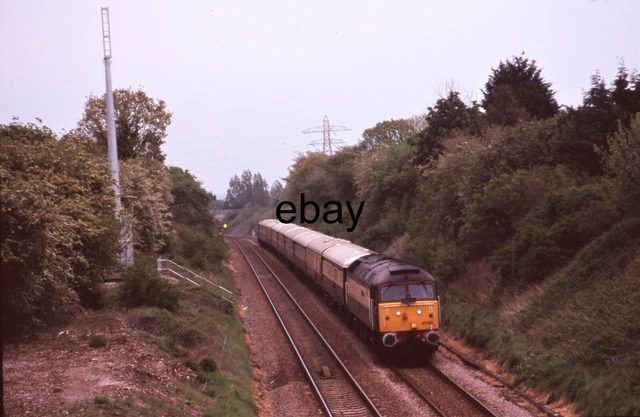 35MM RAILWAY SLIDE- BR Diesel Electric Loco Class 47. 47790 @ unknown ...