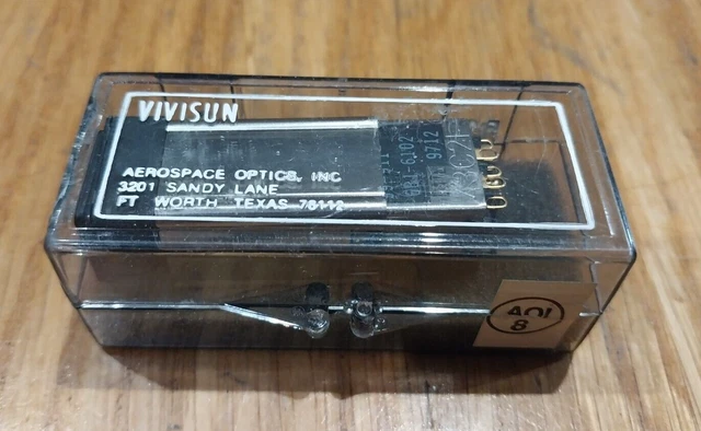 VIVISUN AEROSPACE OPTICS Aircraft Ruggedised Push Button Switch £20.00 ...