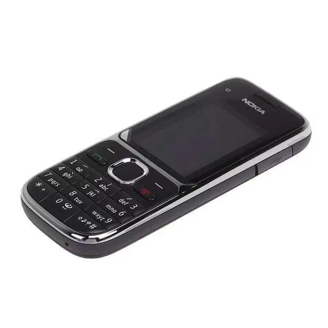 NOKIA C2-01 BLACK GSM Mobile Hot Original avec son chargeur EUR 34,50 ...