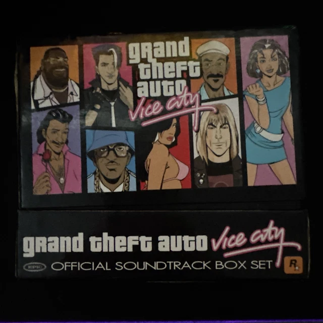 GRAND THEFT AUTO Vice City (GTA VC) Box Set Official Original ...