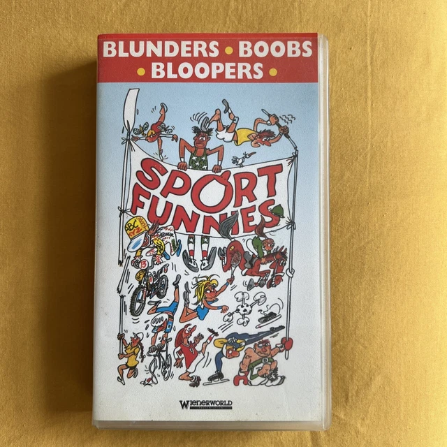 SPORT FUNNIES -BLUNDERS Boobs and Bloopers VHS Video Great Condition ...