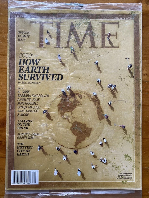 TIME MAGAZINE 2019 How Earth Survived 2050 Special Climate Double NEW ...