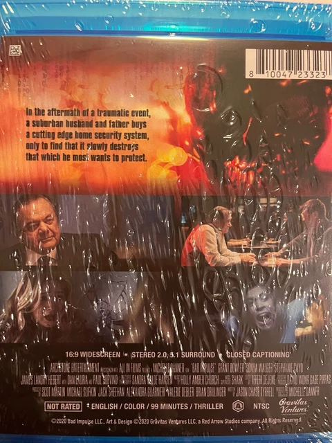 BAD IMPULSE (2019) - BLURAY Grant Bowler Sonya Walger BRAND NEW! *Region A* £9.51 - PicClick UK
