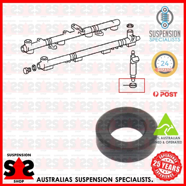 SEAL RING, NOZZLE Holder Suit TOYOTA Crown Estate (_S17_) 2.5 T (JZS171 ...