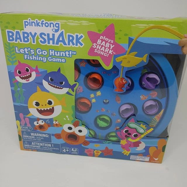 PINKFONG BABY SHARK Lets Go Hunt! Fishing Game £8.94 - PicClick UK