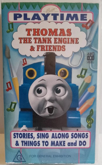 THOMAS THE TANK ENGINE VHS PLAYTIME Stories Sing Along Songs PAL Video ...