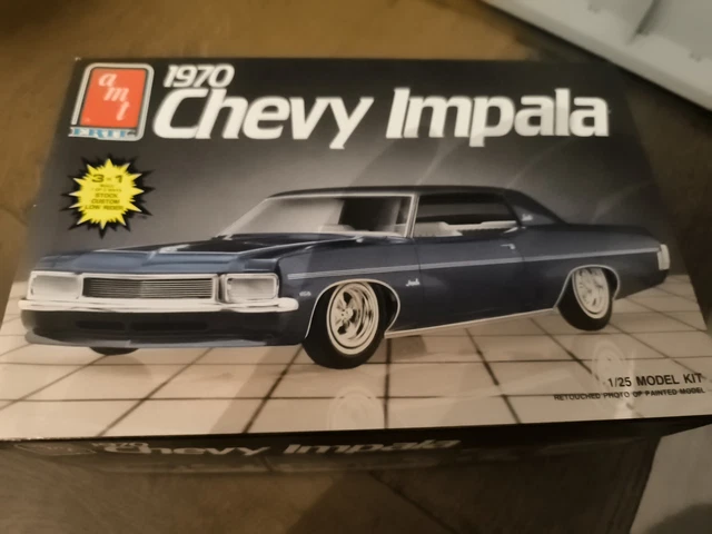 AMT ERTL 1970 Chevy Impala 1:25 Model Car Kit Bausatz EUR 22,33 ...