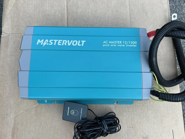 MASTERVOLT 12V AC 12/1500 Master Sine Wave Inverter Best Brand £399.00 ...