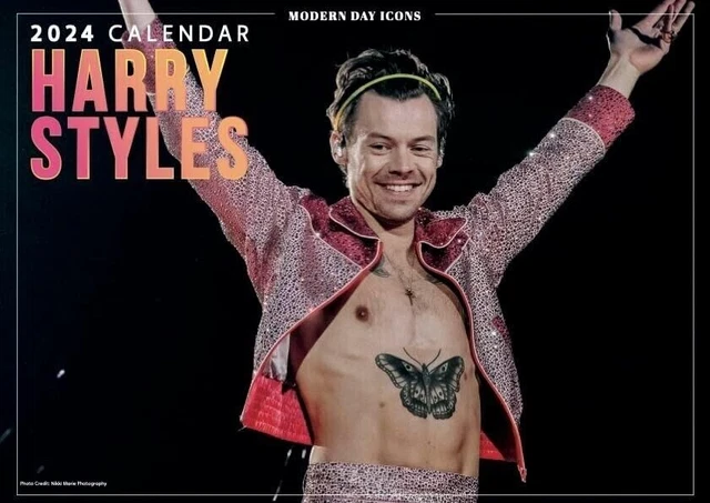 HARRY STYLES ANNUAL Review Magazine: 2024 Calendar, Cards, Stickers ...