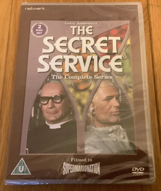 SEALED GERRY ANDERSON THE SECRET SERVICE DVD Set - Complete Series ...