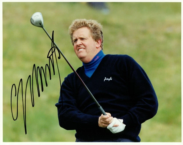 COLIN MONTGOMERIE SIGNED 10x8 Photo Golf Open Championship Autograph ...