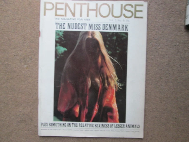 PENTHOUSE MAGAZINE VOL. 2 No. 9 Yvonne Ekman. £2.99 - PicClick UK