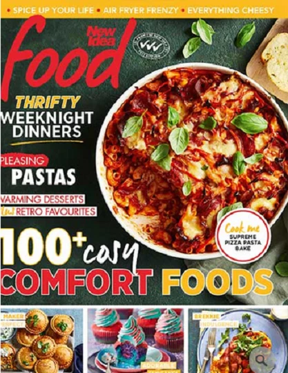 NEW IDEA FOOD Magazine August 2023 Cosy Comfort Foods $1,234.56 ...