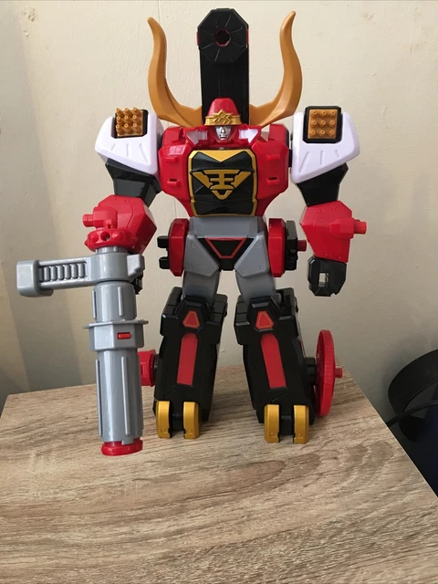 SABAN’S POWER RANGERS Super Samurai Deluxe Bull Megazord 2011 BanDai ...