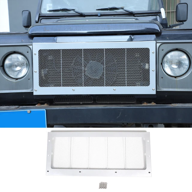 STEEL CAR FRONT Center Grill Anti Insect Net Cover For Land Rover ...