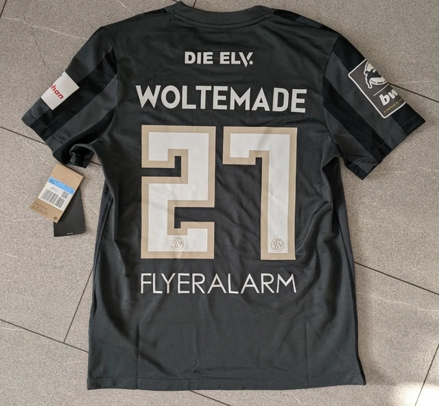 GR. M 🔥 SV Elversberg #27 Nick Woltemade Trikot 202223 auswärts schwarz ...