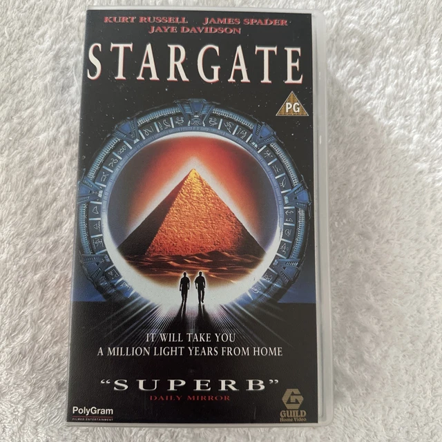 STARGATE (VHS, 1995) Kurt Russell, James Spader, Jaye Davidson £5.97 ...