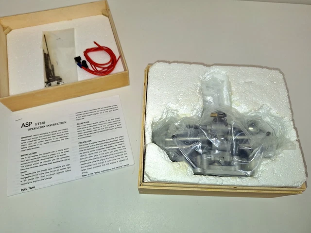 SC FT160 RC Four Stroke Glow/Nitro Twin Model Aircraft Engine £407.00 ...