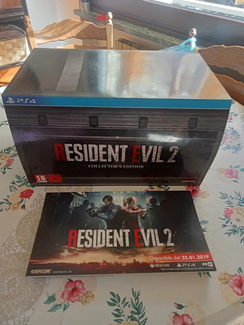 RESIDENT EVIL 2 REMAKE COLLECTOR’S EDITION ITALIANA + Flyer Re2 EUR 700,00 - PicClick IT