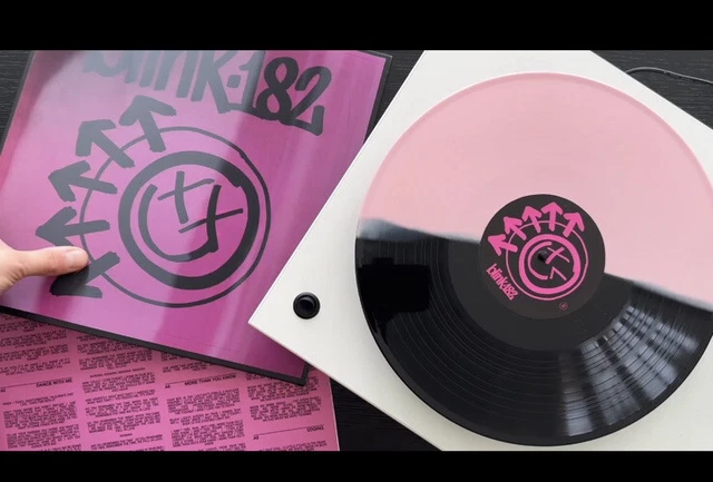 BLINK 182 ONE More Time Ltd Exclusive Pink & Black Vinyl LP PREORDER ...