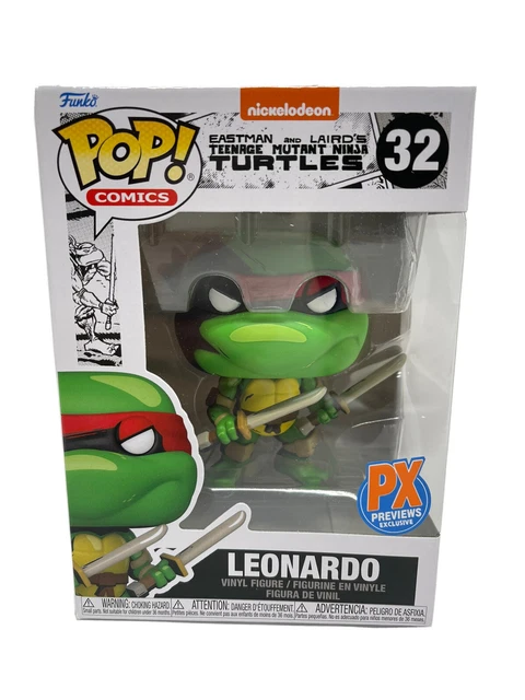 FUNKO POP COMICS Teenage Mutant Ninja Turtles Leonardo #32 PX Exclusive ... FUNKO POP COMICS Teenage Mutant Ninja Turtles Leonardo #32 PX Exclusive ...