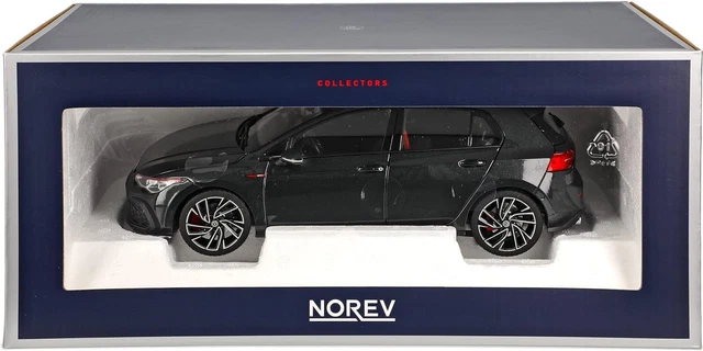 VW VOLKSWAGEN GOLF 8 VIII GTi 5-Türer ab 2021 SCHWARZ in 1:18 von NOREV ...