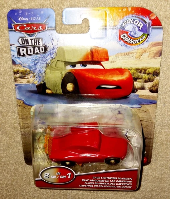 DISNEY PIXAR CARS COLOR CHANGERS "CAVE LIGHTNING McQUEEN" NEW COLOR ...