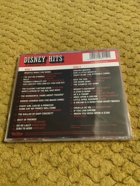 THE ULTIMATE DISNEY Hits 30 Classic Disney Hits CD New & Sealed Various ...