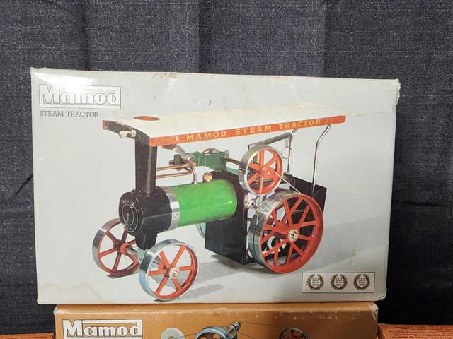 HUGE LOT MAMOD Steam Tractor TE1A Steam Engine IOB England, Workshop ...