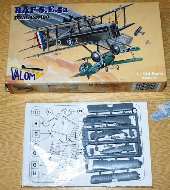 RAF SE.5A (DUAL Combo) by VALOM 1/144 2 aircraft in box £11.36 ...
