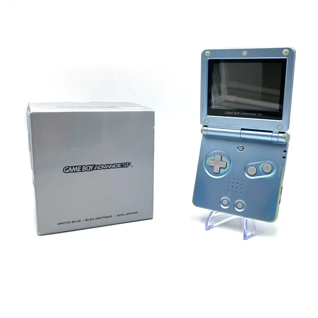 CONSOLE NINTENDO GAME Boy Advance SP Arctic Blue en boite EUR 199,99 ...