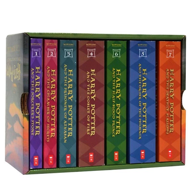 HARRY POTTER COMPLETE Series 7 books Harry Potter 7 book set English £ ...