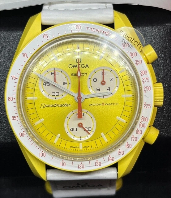 NEW FULL SET Omega X Swatch Moonswatch Mission To Sun Speedmaster ...