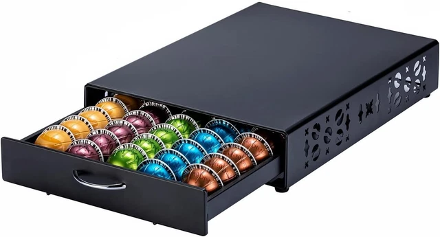 FOR NESPRESSO PODS Holder Vertuo Pod Vertuoline Capsules （50 Pods ...