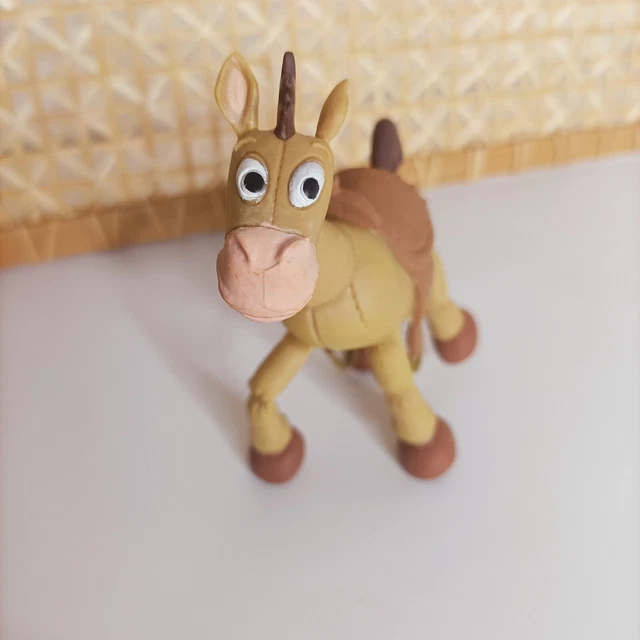 RARE DISNEY TOY Story Bullyland Bullseye Horse Handpainted Figurine ...