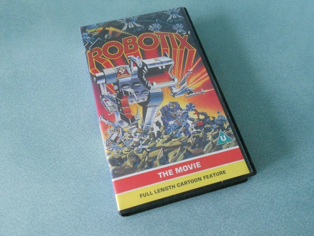 COLLECTABLE VINTAGE 1987 Robotix The Movie Vhs Video Tape EUR 3,38 ...