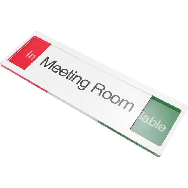 IN USE SIGN Office Door Meeting Room Signage Conference Slider Signs £ ...
