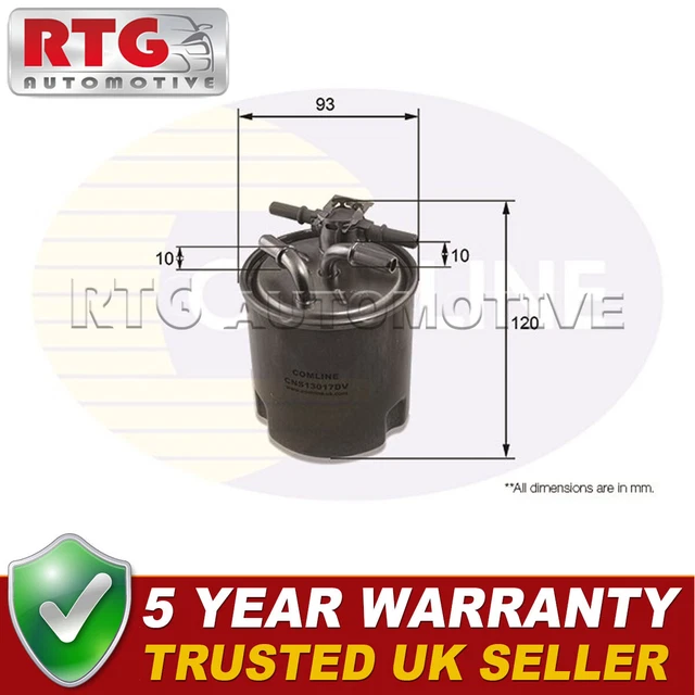 FILTRE À CARBURANT pour Nissan Qashqai NV200 X-Trail 1.5 dCi 2.0 ...