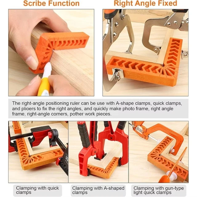 RIGHT ANGLE SQUARE 90 Degree Tool ABS Plastic Material Lightweight ...