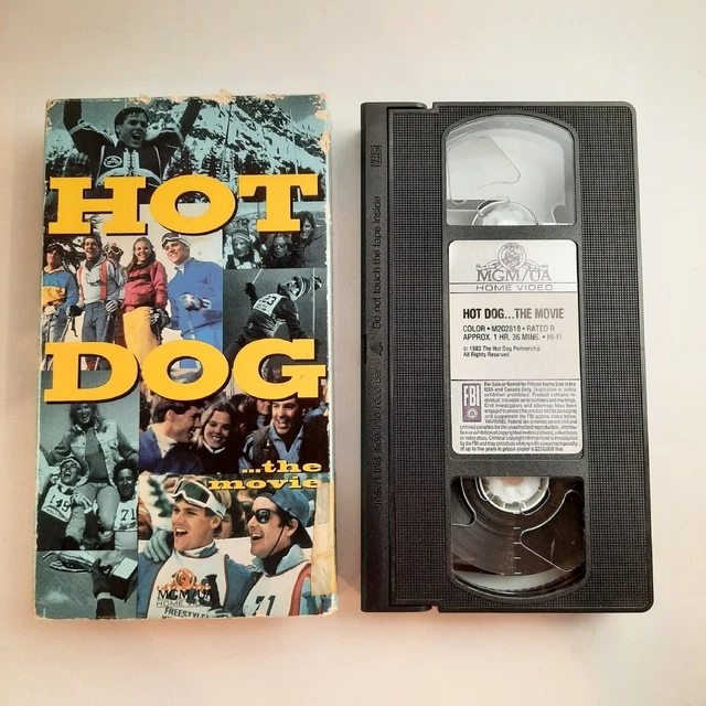 HOT DOG THE Movie VHS David Naughton Shannon Tweed 1983 1993 Rated R £ ...