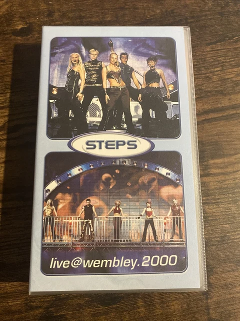 STEPS - LIVE At Wembley 2000 (VHS, 2000) £1.50 - PicClick UK