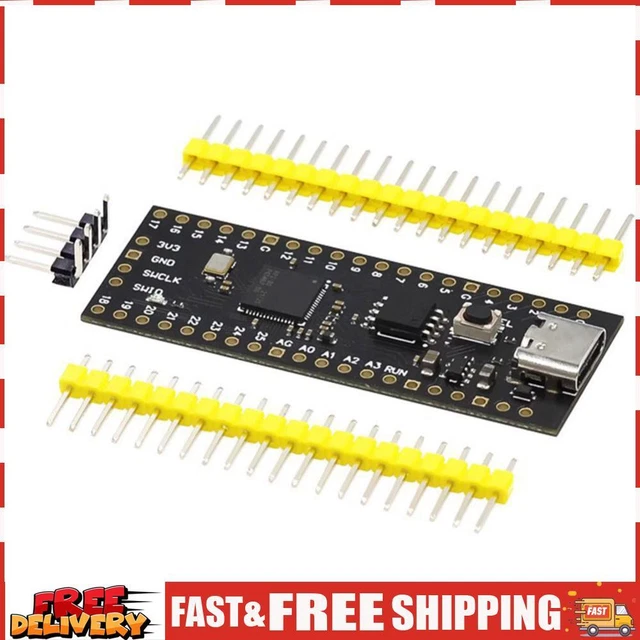 RASPBERRY PI PICO Board RP2040 Low-Power-Mikrocomputer (Schwarz ohne ...