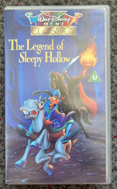 VINTAGE RARE WALT Disney VHS - Mini Classics - The Legend Of Sleepy ...