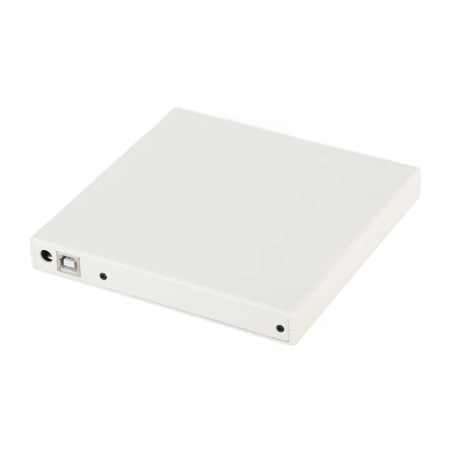 EXTERNAL CD DVD Drive Optical Disc Driver Lightweight Driver Free USB 2 ...