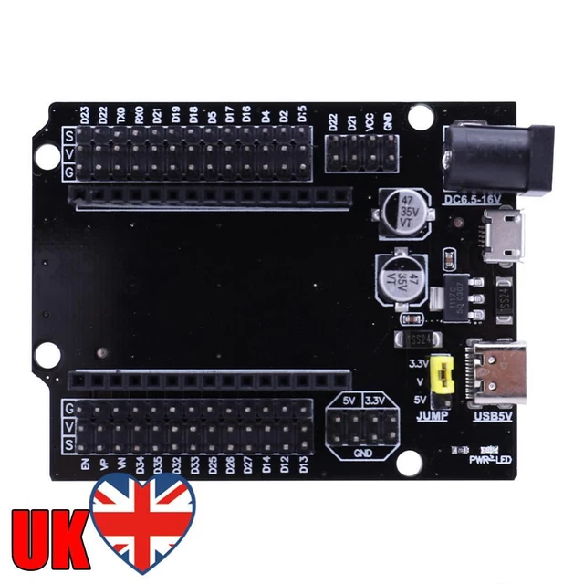 Esp32 Esp32 30p Power Board 24 Ghz Esp32 30p Power Module 2 In 1 Dual Core Cpu £467 Picclick Uk