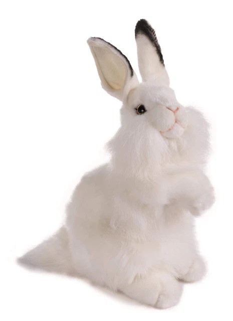 HANSA WHITE RABBIT No.3313 Realistic stuffed animals Plush £69.88 ...